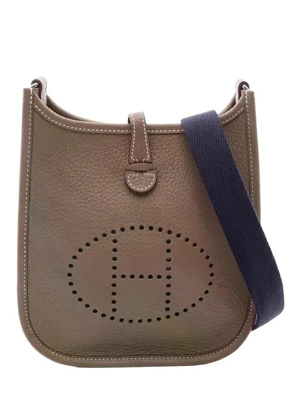 Hermès 2025 Clemence Evelyne 16 Amazone Crossbody Bag - Brown