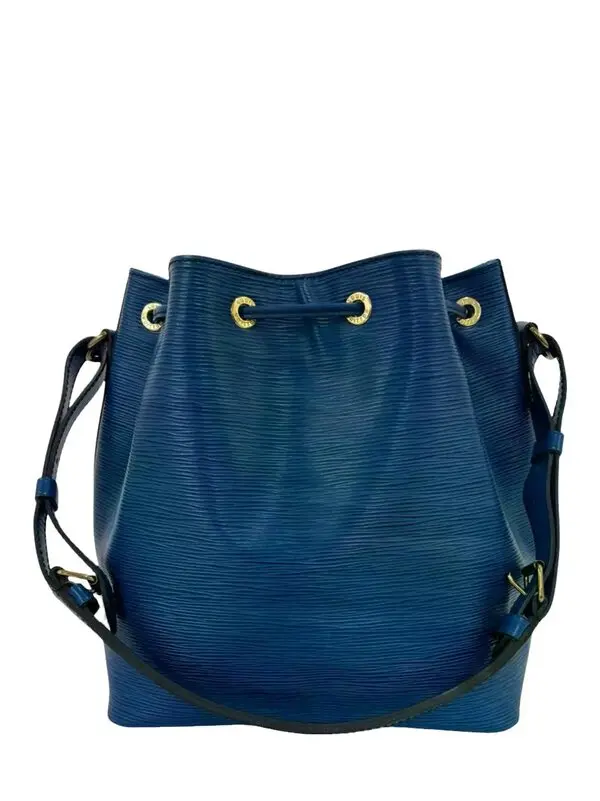 LOUIS VUITTON Epi Petit Noe Bucket Bag - Blue
