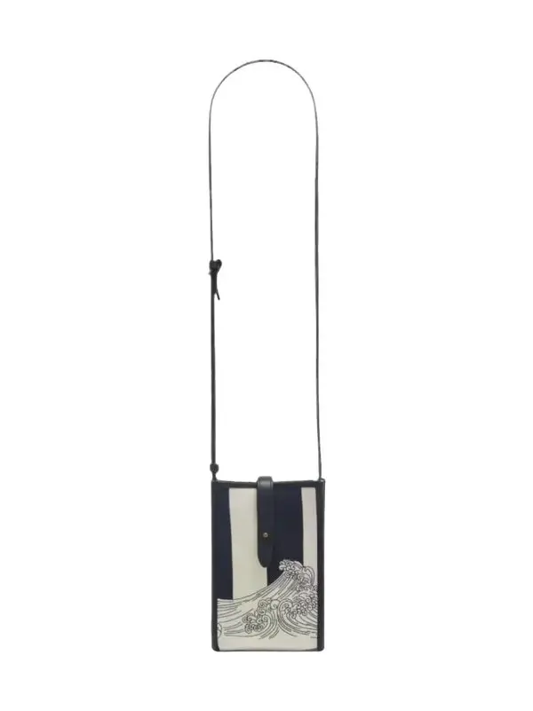 INOUI EDITIONS Poseidon Caprice Crossbody Bag - Blue