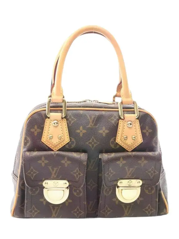 LOUIS VUITTON Manhattan Tote Bag - Brown
