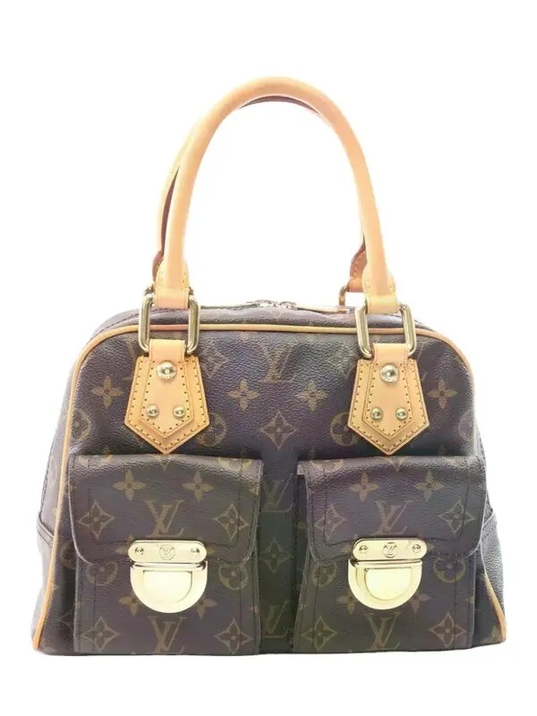 LOUIS VUITTON Manhattan Tote Bag - Brown