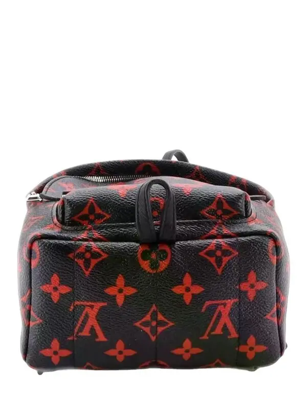 LOUIS VUITTON Palm Springs Limited Edition Monogram Infrarouge Mini Backpack - Black