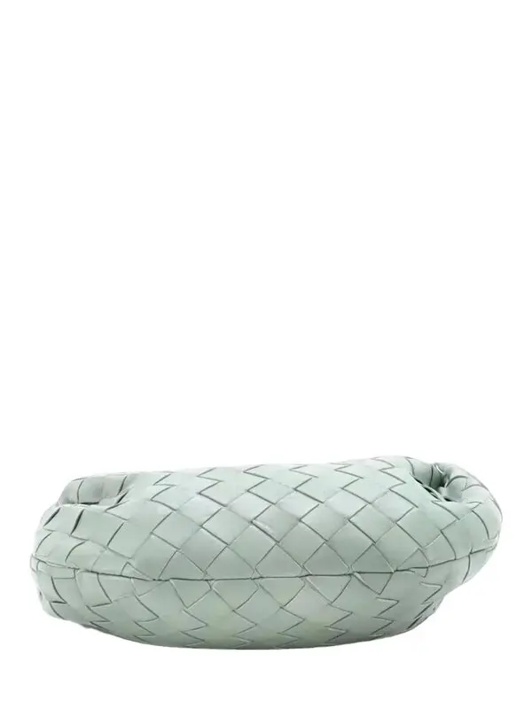Bottega Veneta Bv Jodie Intrecciato Nappa Mini Hobo Bag - Green