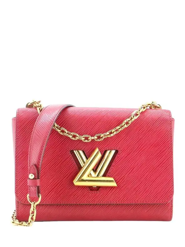 LOUIS VUITTON Twist Handbag Epi Leather Crossbody Bag - Pink