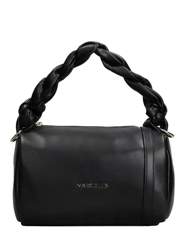 MARC ELLIS Zoey Braid Shoulder Bag - Black