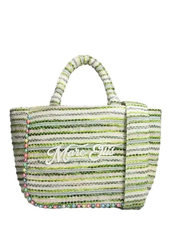 MARC ELLIS Bead-embellished Tote Bag - Neutrals
