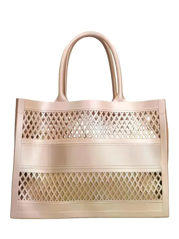 MARC ELLIS Medium Flat Sponge Tote Bag - Neutrals