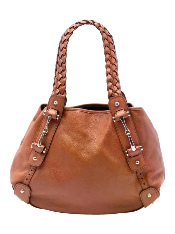 Gucci Leather Horsebit Pelham Shoulder Bag - Brown