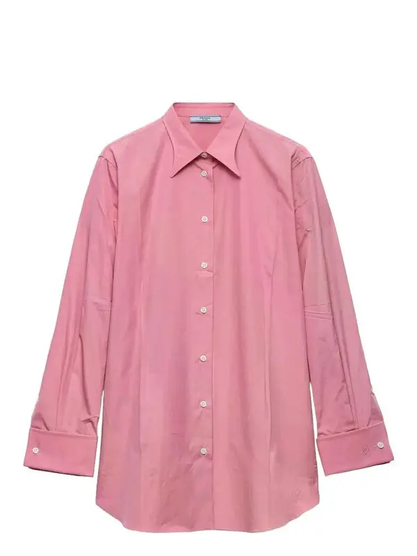 Prada Poplin Shirt - Pink