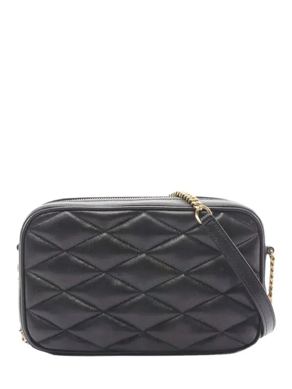 Saint Laurent Quilted Chain-link Mini Bag - Black