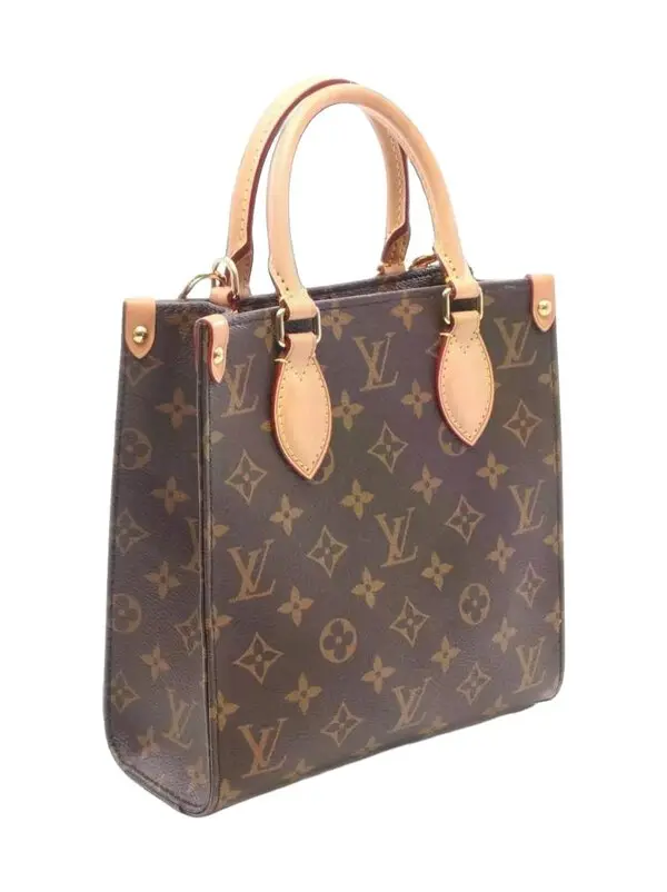 LOUIS VUITTON Monogram Canvas Tote Bag - Brown