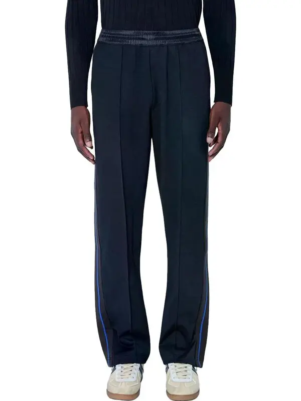 WALES BONNER Side-stripe Track Pants - Black