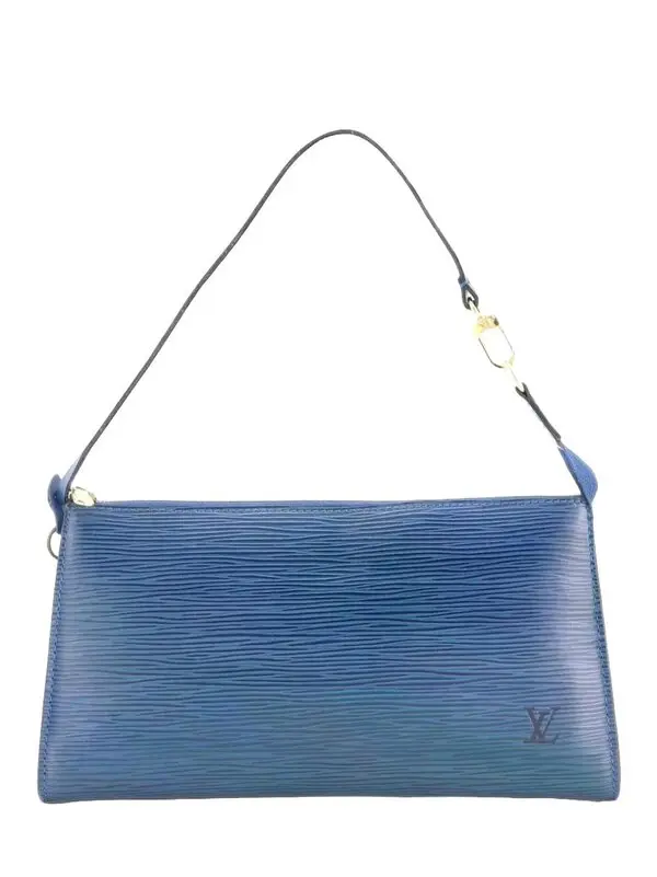 LOUIS VUITTON Epi Leather Pochette Accessoires Clutch Bag - Black