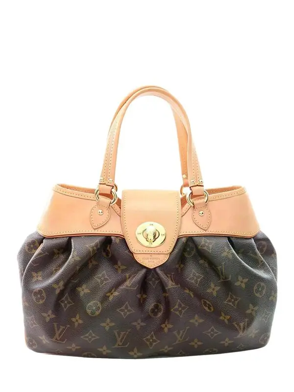 LOUIS VUITTON Monogram Boetie Pm Handbag - Brown