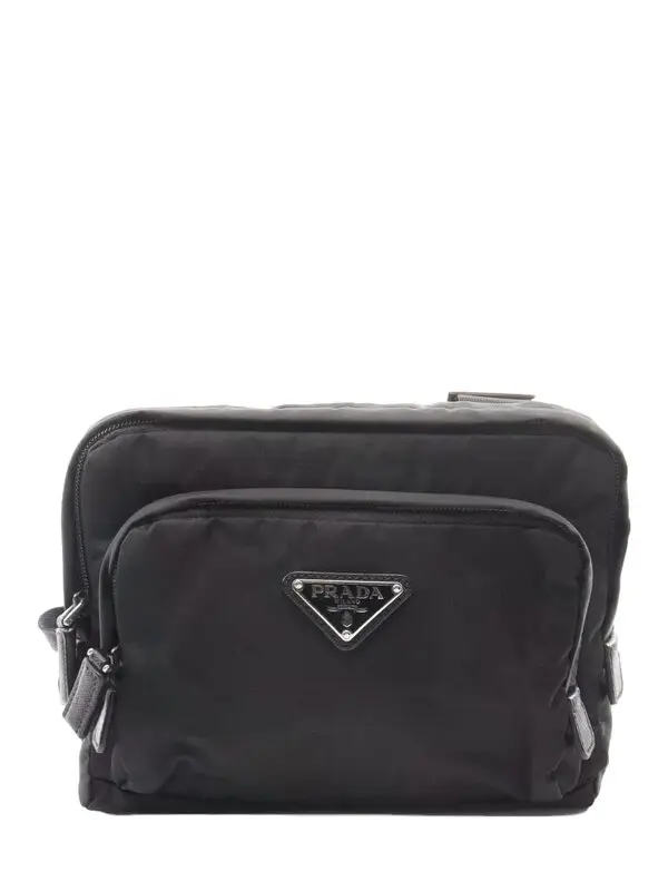 Prada Tessuto Harness Backpack - Black