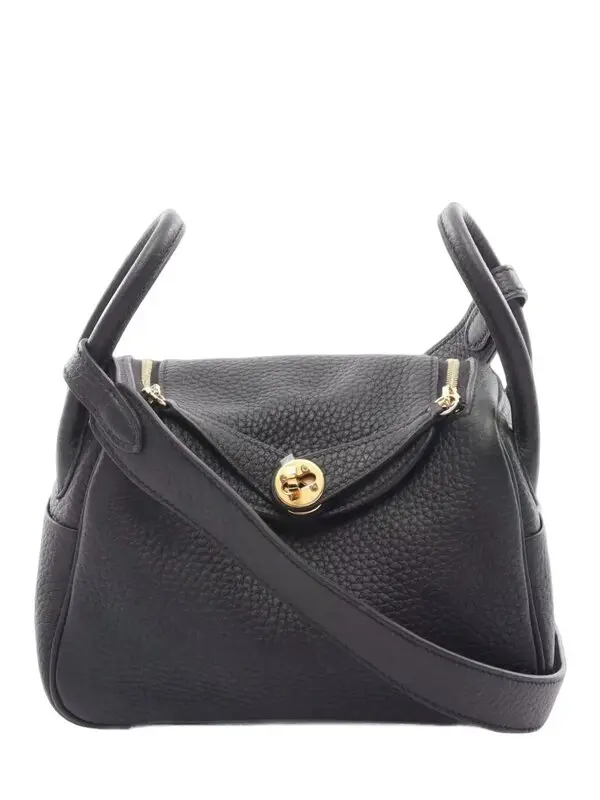 Hermès Mini Lindy Tote Bag - Black