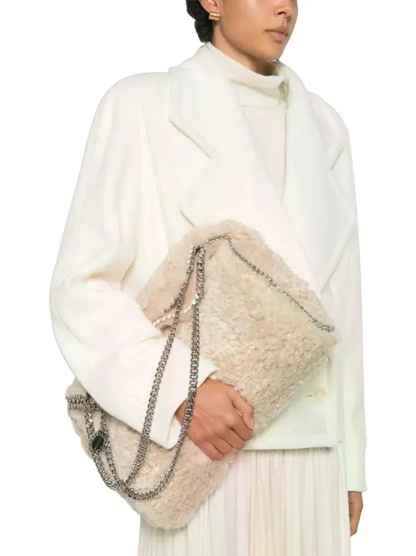 Stella McCartney Falabella Chain-trim Tote Bag - Neutrals