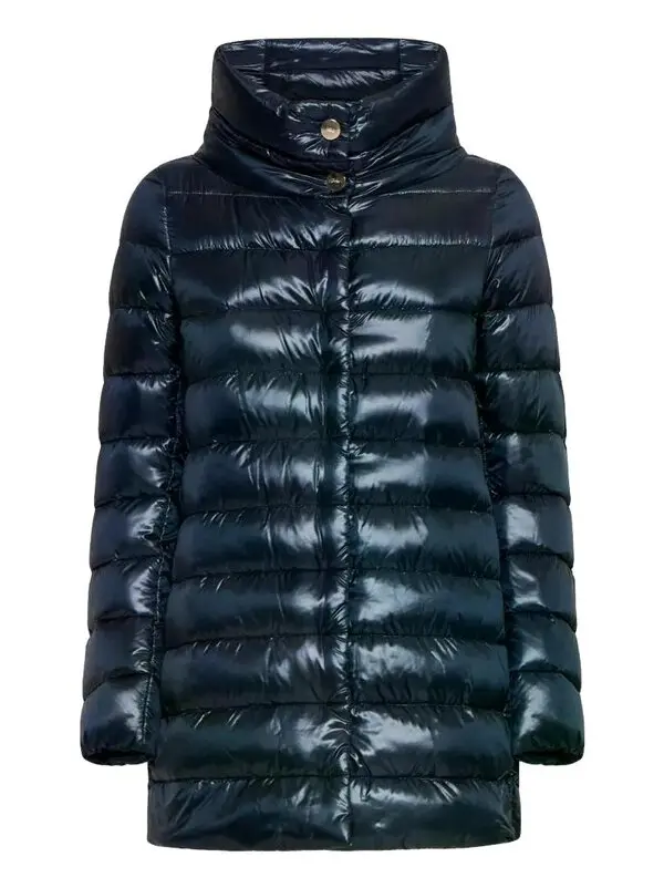 Herno Amelia Quilted Coat - Blue