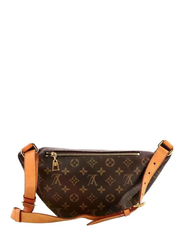 LOUIS VUITTON Bum Bag Monogram Canvas Belt Bag - Brown