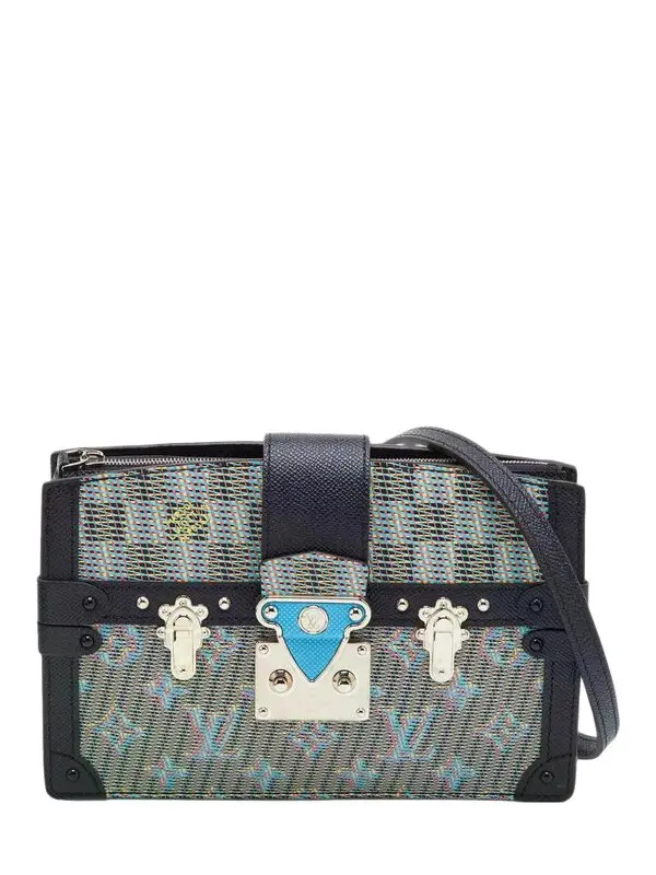 LOUIS VUITTON Pop Trunk Clutch Bag - Black
