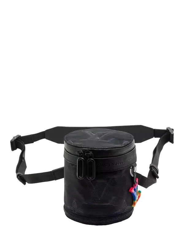 LOUIS VUITTON 2054 Expandable Polochon Belt Bag - Black