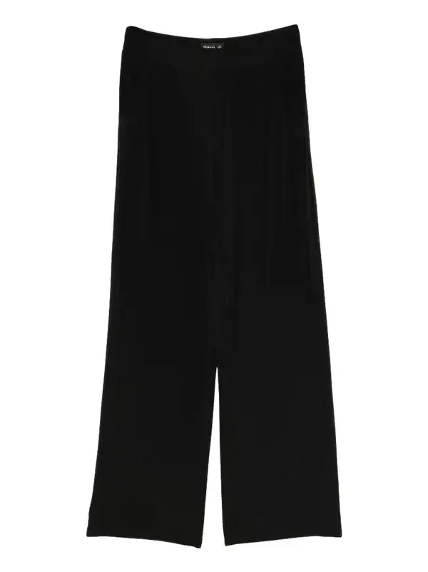 AGNES B. Elegante Trousers - Black