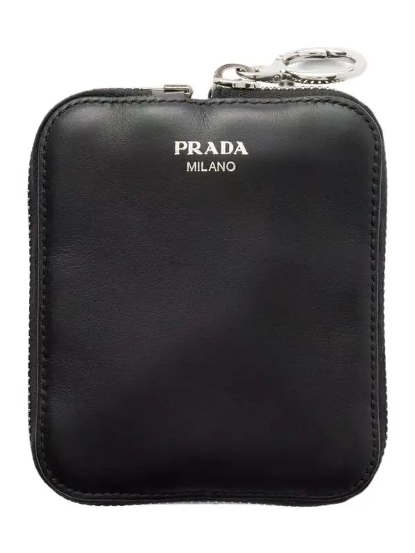 Prada Re-nylon And Leather Foldable Mini Duffel Bag - Black