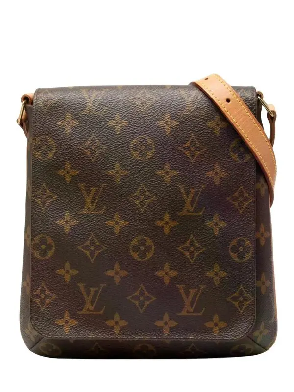 LOUIS VUITTON Monogram Musette Salsa Pm Shoulder Bag - Brown