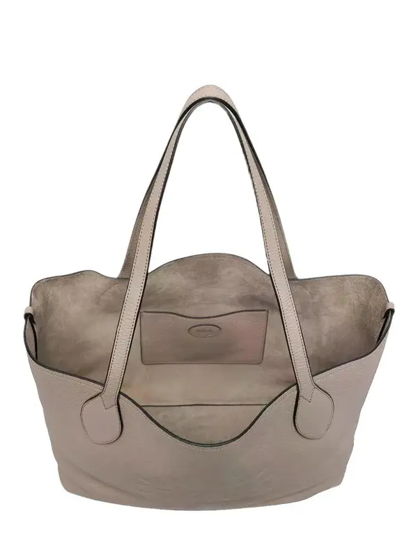 Mulberry Tree Perforated-logo Tote Bag - Neutrals