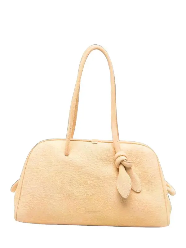 Jacquemus Le Turismo Knotted-handle Tote Bag - Yellow