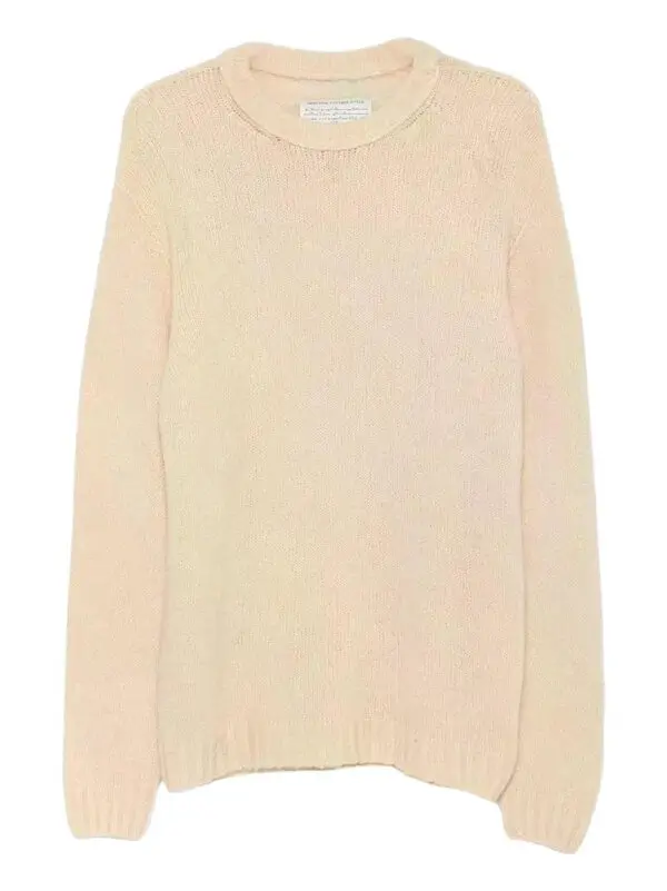 ORIGINAL VINTAGE Hope Crew-neck Knitted Sweater - Neutrals