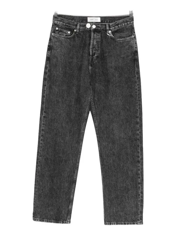 SAMSOE SAMSOE Samsøe Samsøe Saeddie Straight-leg Jeans - Grey