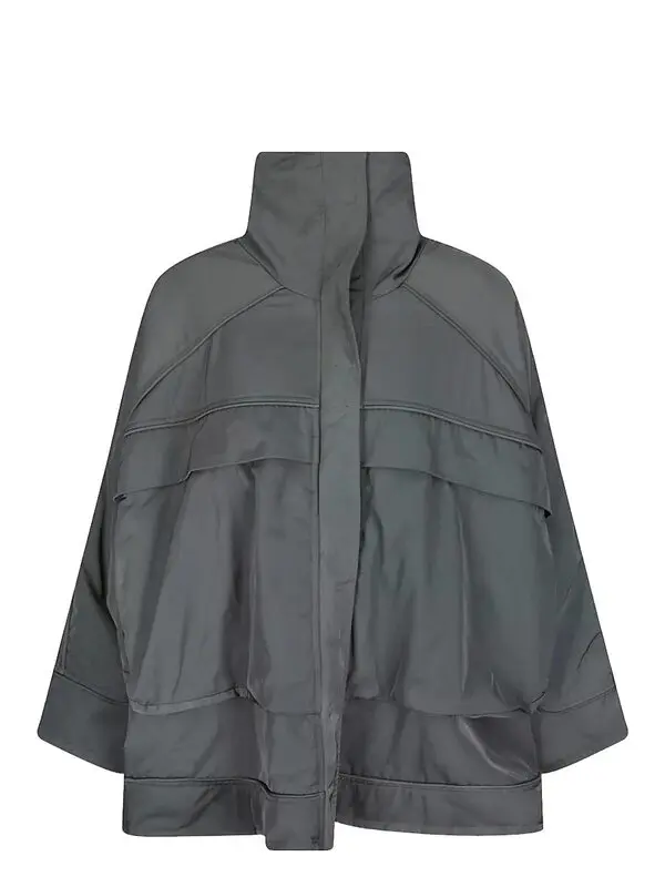 M.S.M. Oversized High-collar Jacket - Grey