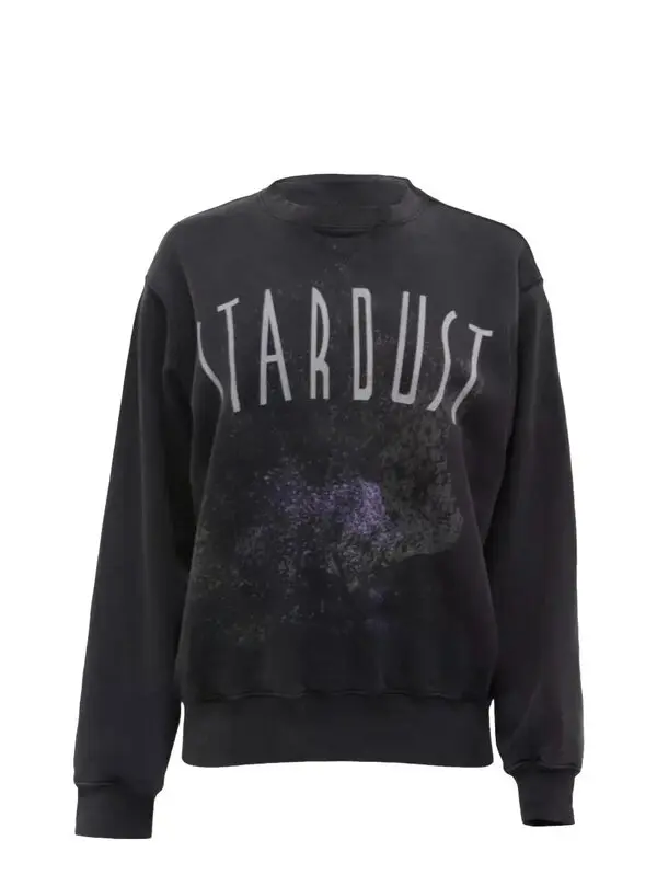 ANINE BING Ramona Stardust Sweatshirt - Black