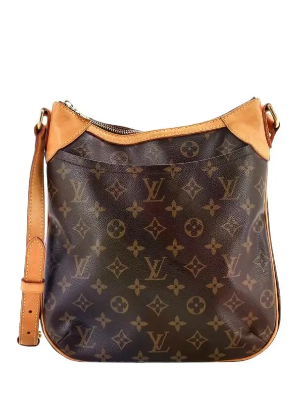 LOUIS VUITTON Odeon Handbag Monogram Canvas Pm Crossbody Bag - Brown