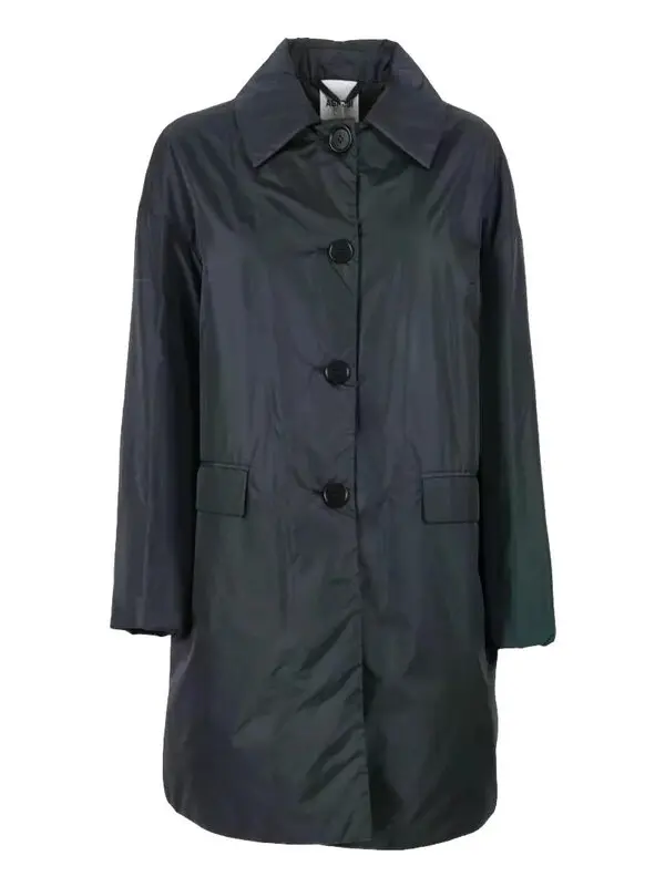 Aspesi Teena Button-up Coat - Grey