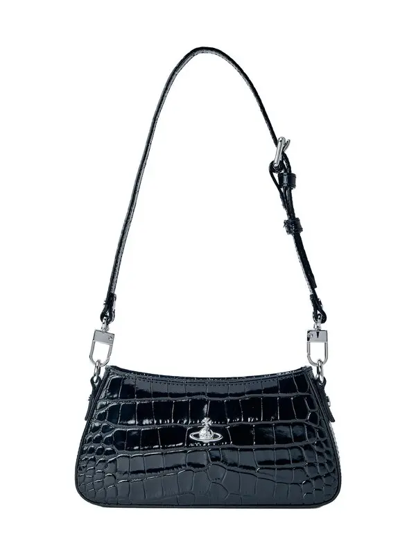 VIVIENNE WESTWOOD Tasha Shoulder Phone Bag - Black