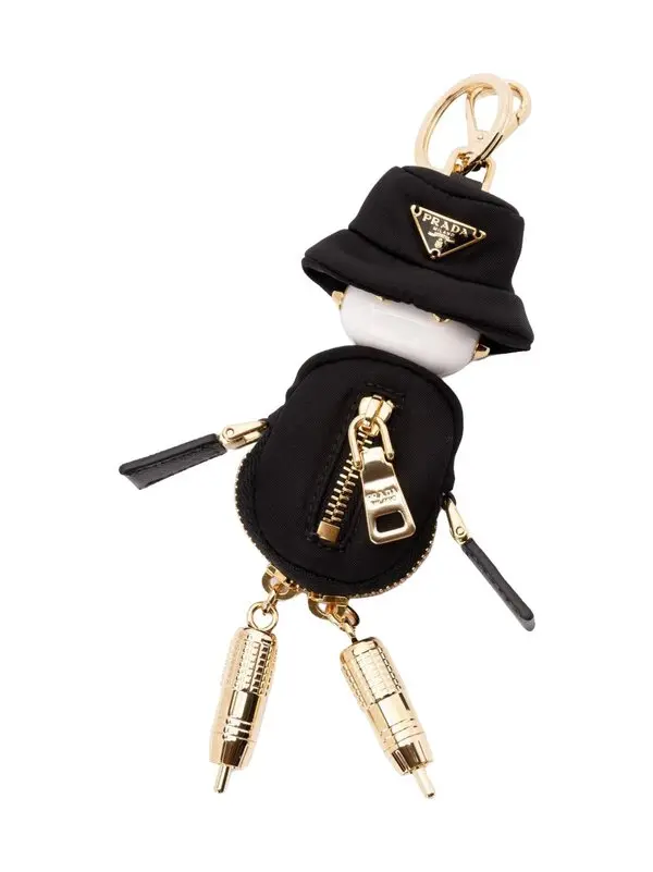 Prada Robot Re-nylon Charm - Multicolor