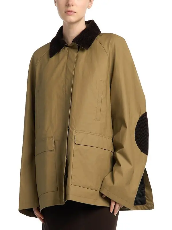 TOTEME Country Waxed Cotton Jacket - Desert