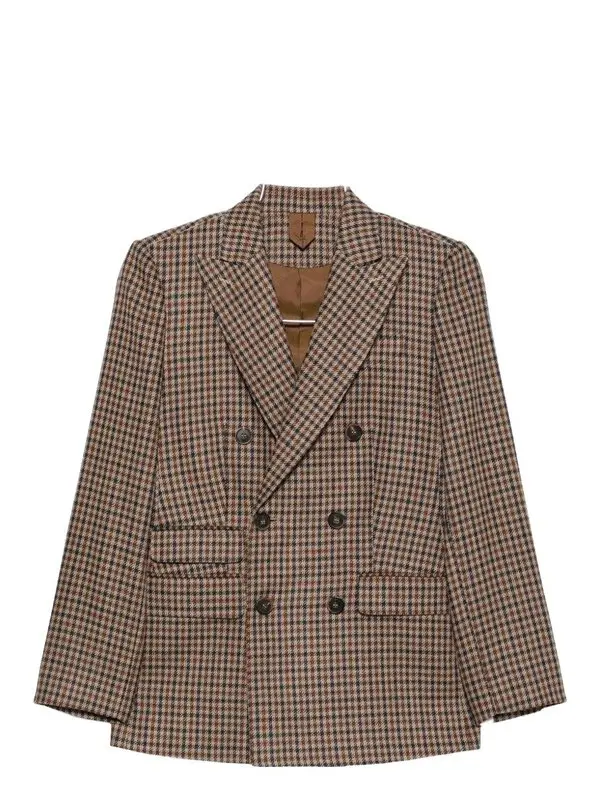 Max Mara Double-breasted Wool Jacket - Beige