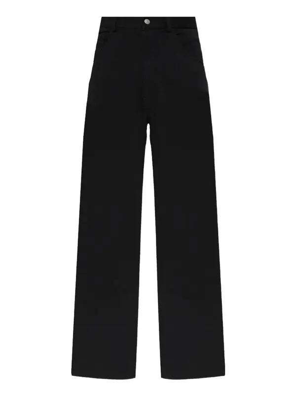 MAISON MARGIELA Cotton Trousers - Black