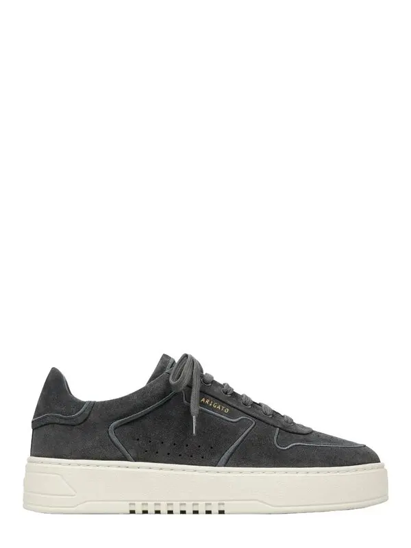 Axel Arigato Suede Panelled Low-top Trainers - Gray