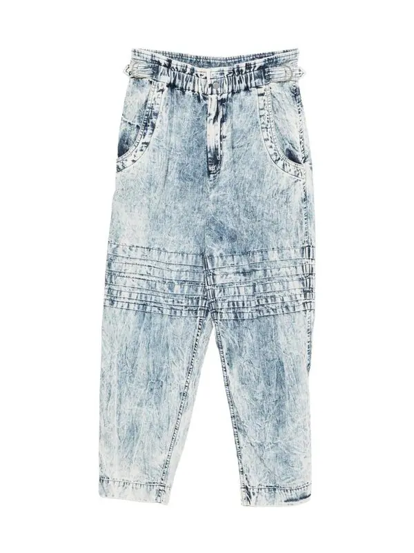 Isabel Marant Étoile Mellya Cotton Trousers - Multicolor