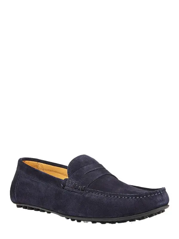 Peter Millar Suffolk Suede Driver - Navy