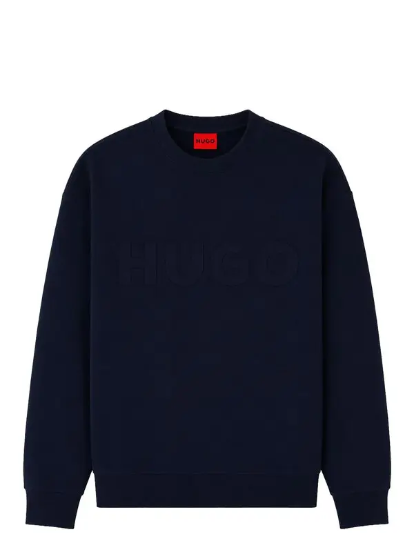 Hugo Felpa "dinex" Con Logo - Blue