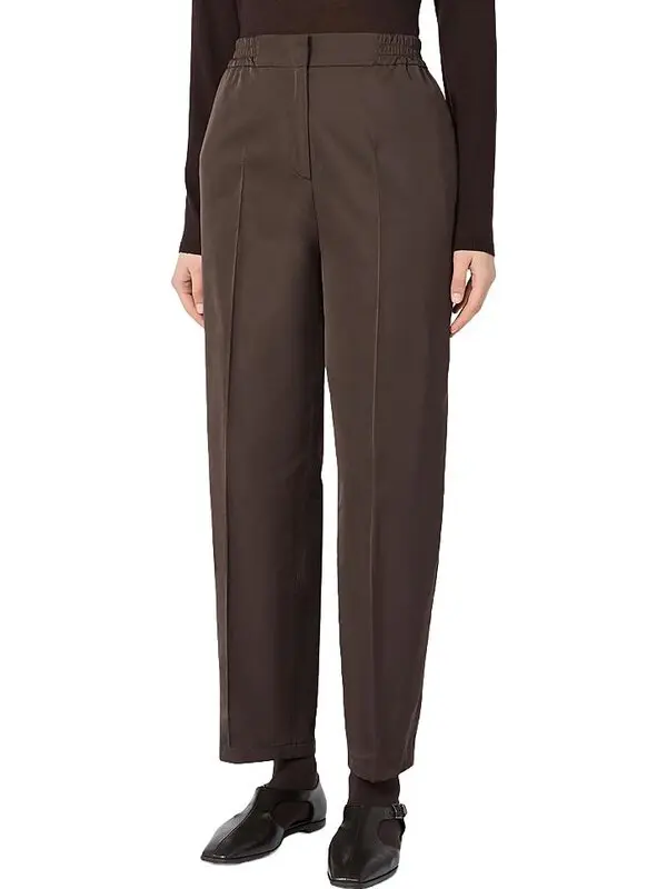 Max Mara Mxmboheme Pull On Pants - Dark Brown