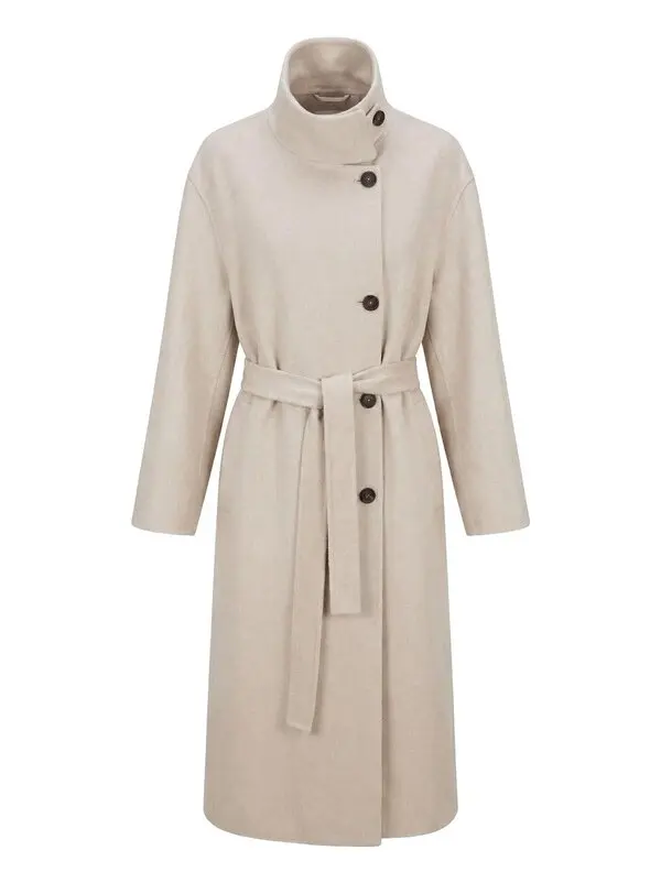 Brunello Cucinelli Cashmere Overcoat - Multicolor