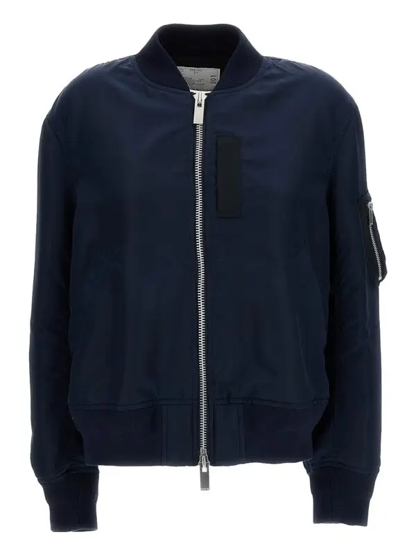 Sacai Nylon Twill Blouson - Multicolor