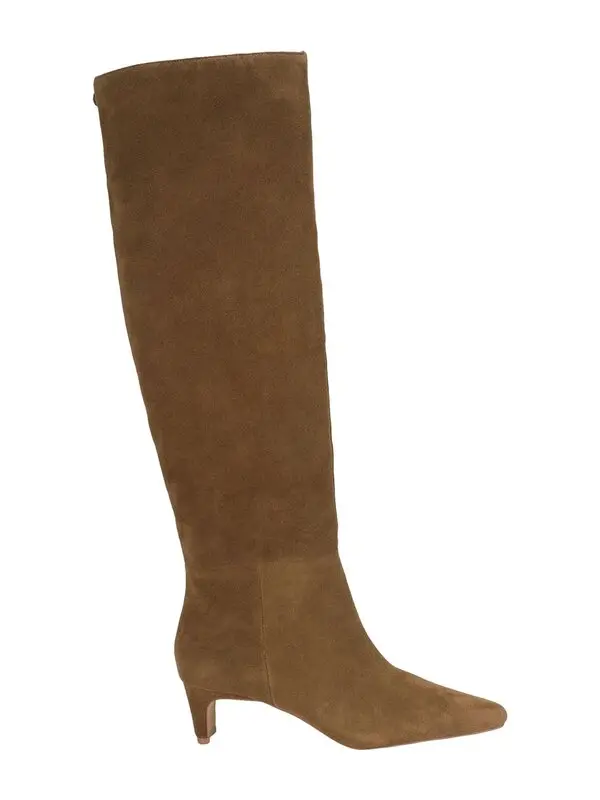 Kurt Geiger Suede Bella Knee-high Boots - Beige