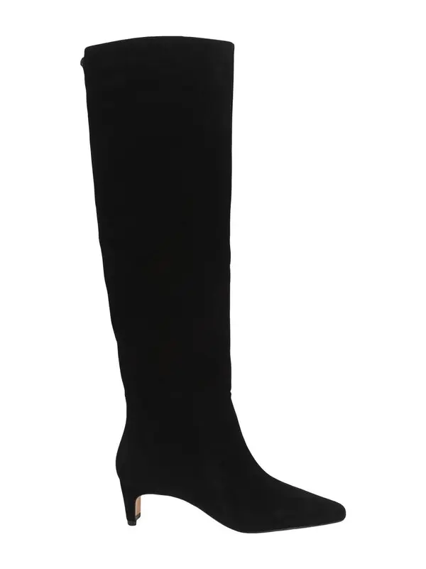 Kurt Geiger Suede Ascot Knee-high Boots - Black